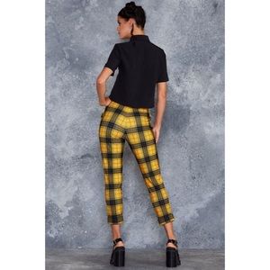 Blackmilk | Pants & Jumpsuits | Iso Blackmilk Tartan Grunge Cuffed Pants | Poshmark